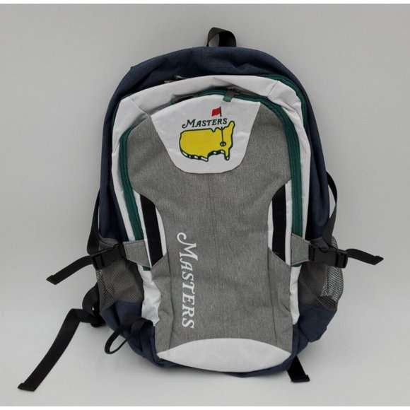 Masters | Bags | Masters Golf Backpack 223 Black White Bookbag Augusta ...
